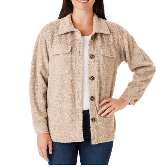 member’s MArk | Jackets & Coats | Nwt Members Mark Womens Button Up ...